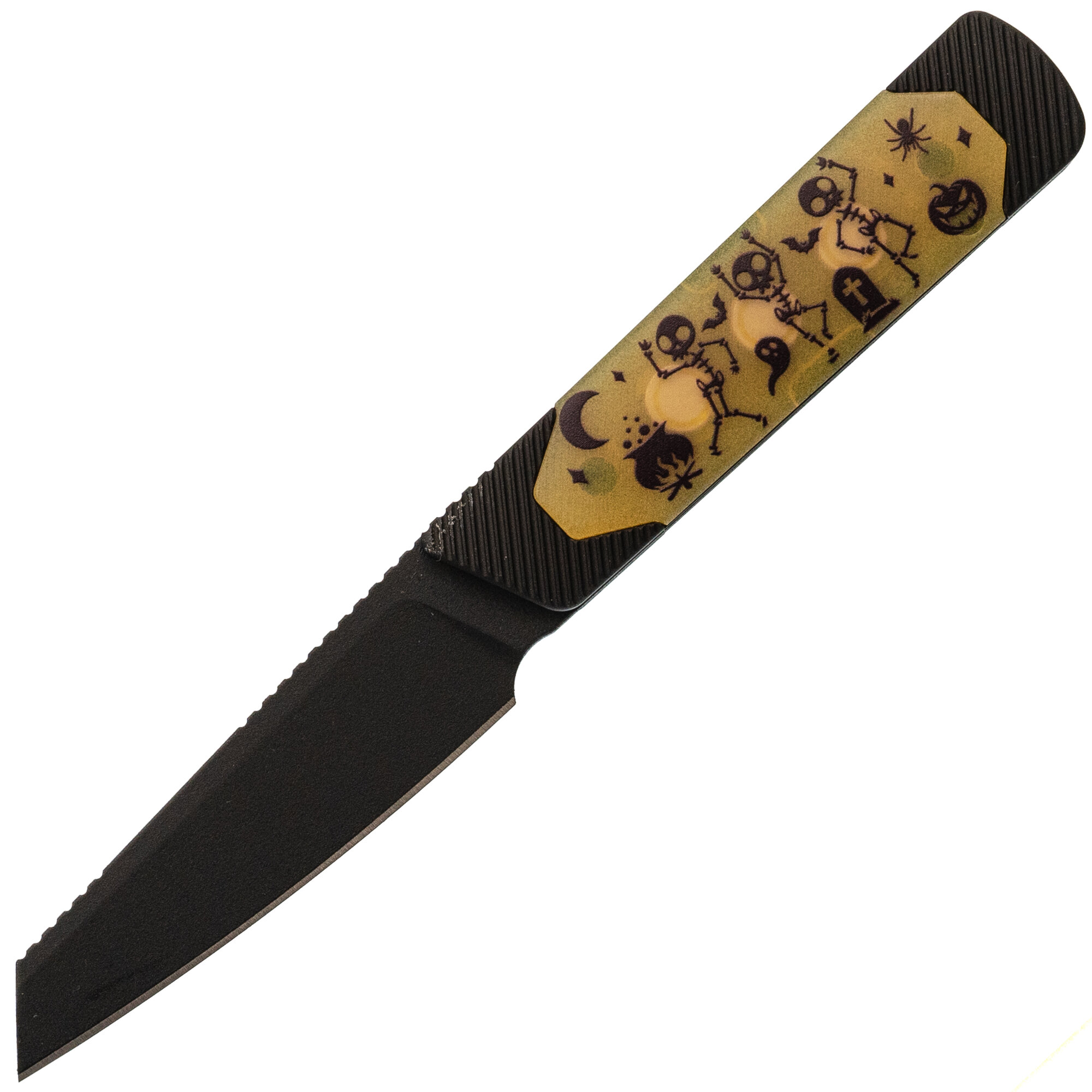 Нож с фиксированным клинком Kizer Hallow, сталь CPM 10V, рукоять GID G10/Aluminum