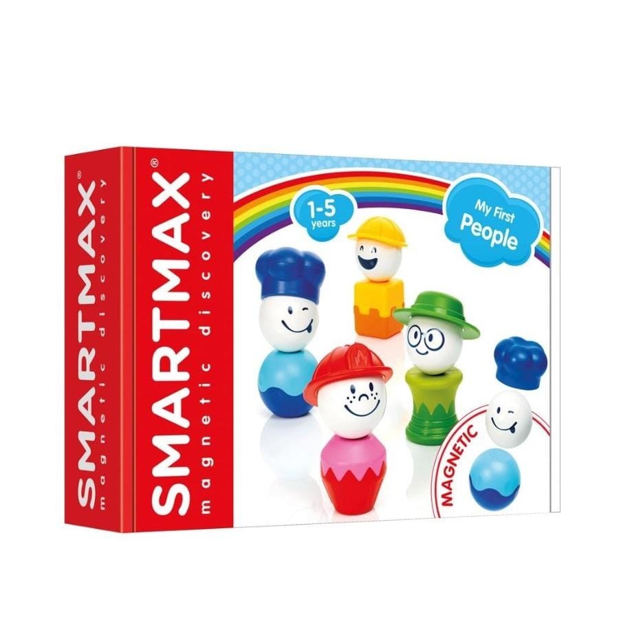 Конструктор SmartMax My First People, магнитные кубики для детей