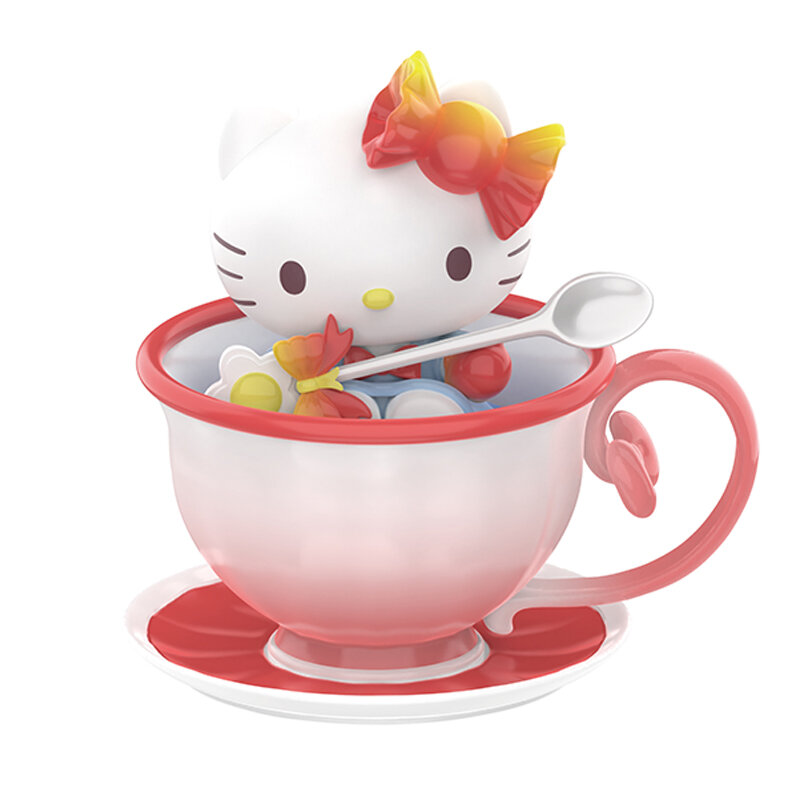 TOP TOY Sanrio Tea Cup Elf Mystery Boxes Single Mystery Box/Full Box 6 Pcs