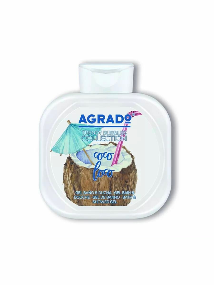 Аградо / Agrado - Гель для ванны и душа Coco Loco 750 мл