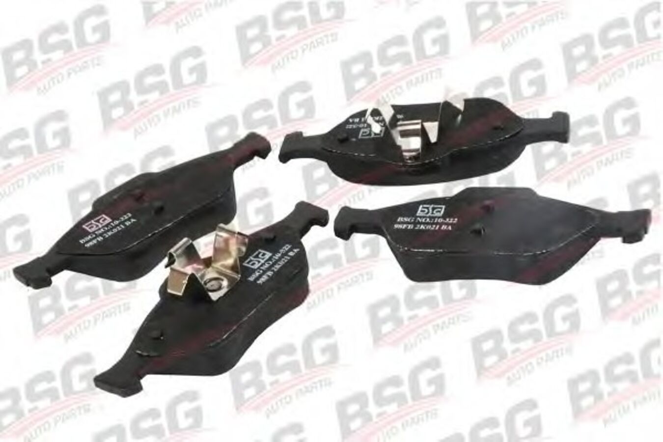 Колодки Тормозные Дисковые Передние (BSG BSG30-200-023)