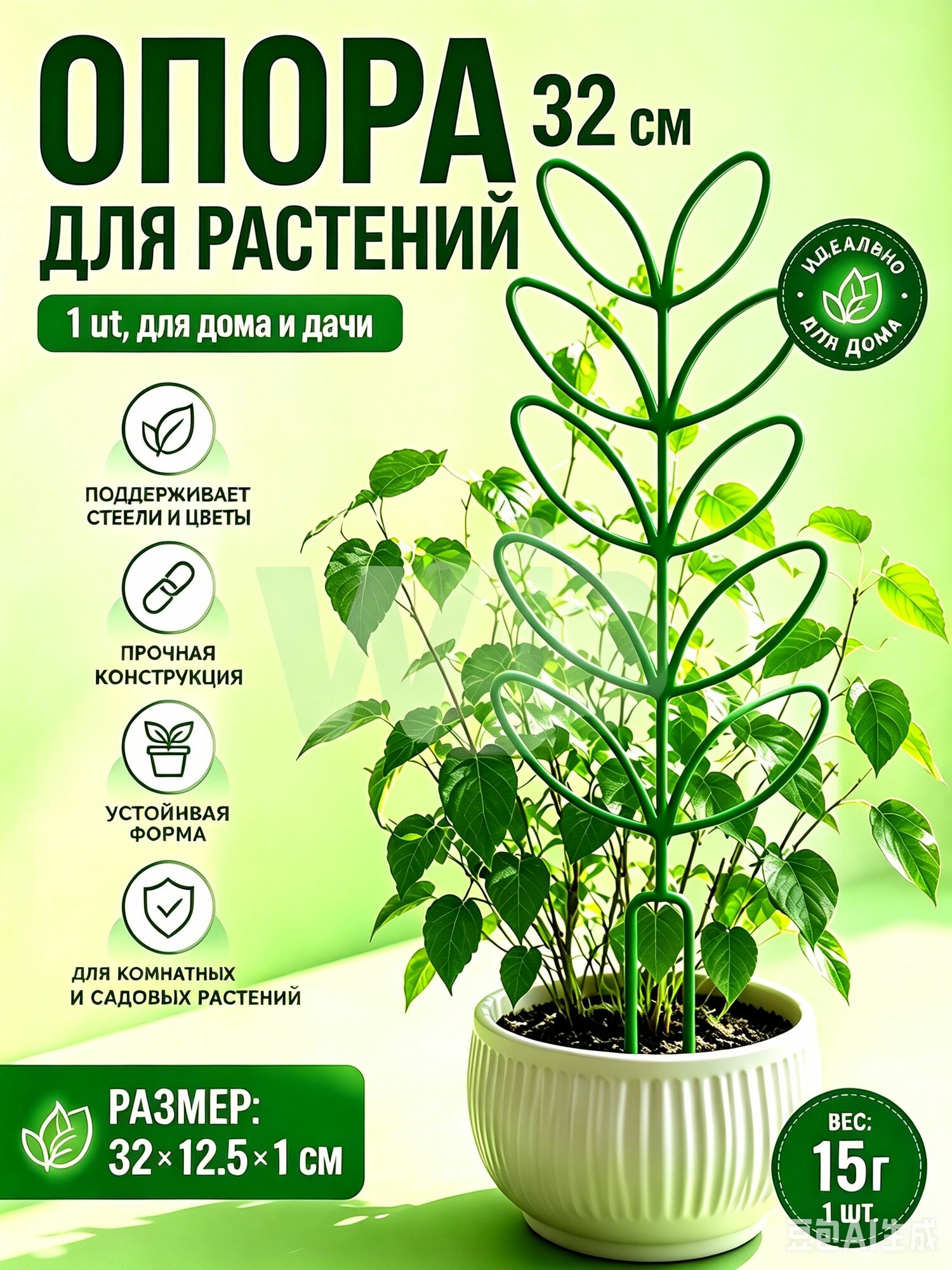 Шпалера 32 см x 12 см 1 шт