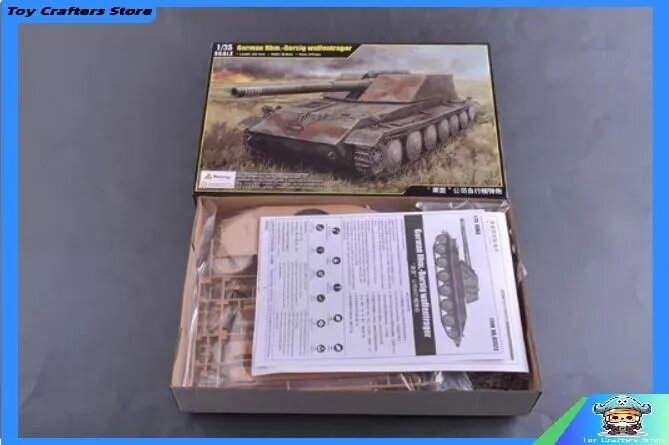 Trumpeter 63523 1/35 Немецкий Rhm-Borsig waffentrager Набор моделей танков