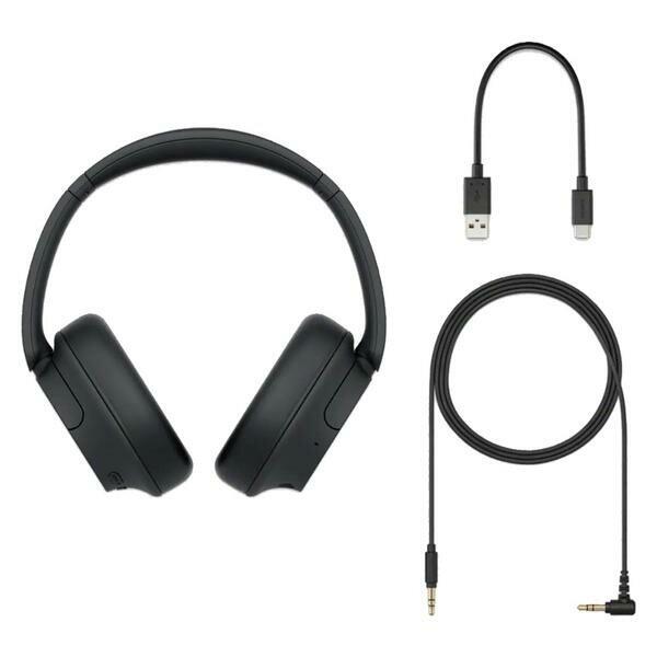 Беспроводные наушники Sony WH-CH720N, ANC Dual Noise Sensor, Black (Черный)