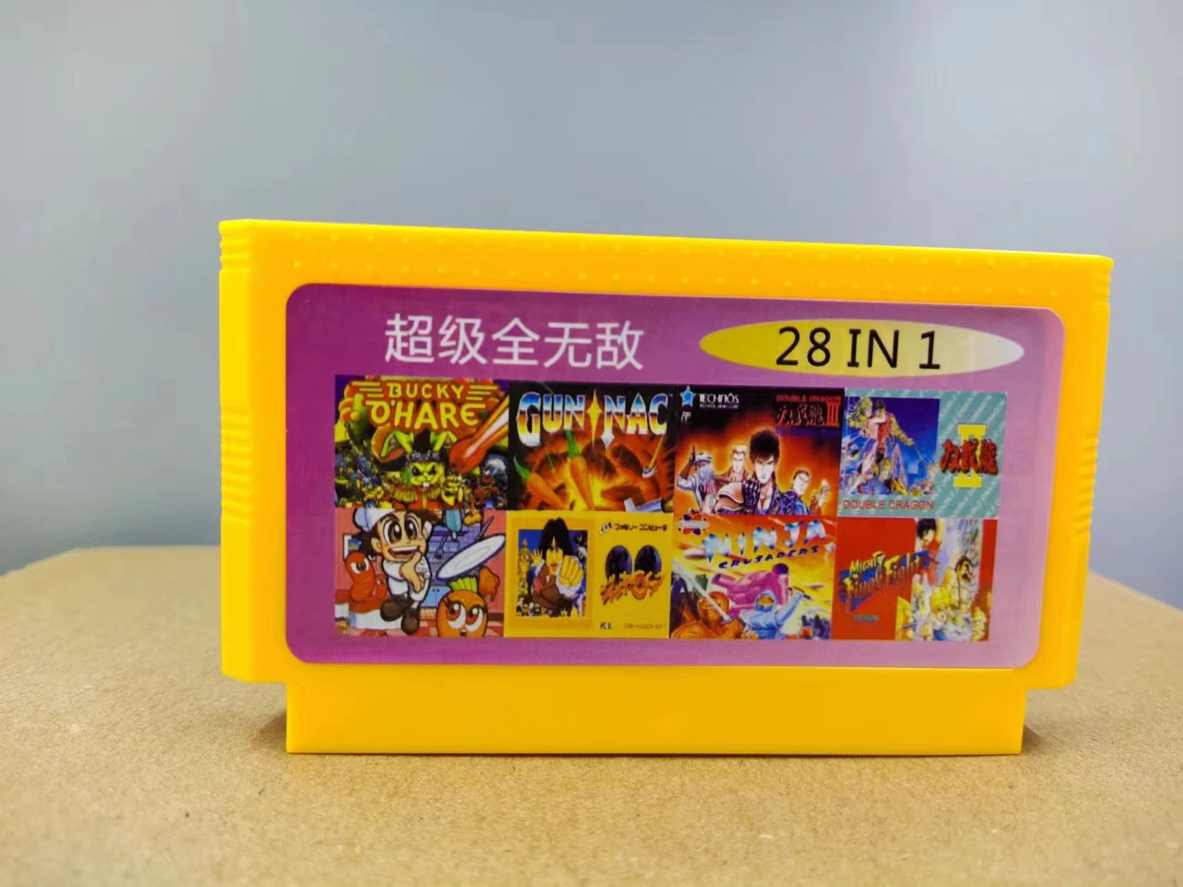 Картридж для 8 бит сборник 28 игр : DOUBLE DRAGON 2/JACKIE CHAN