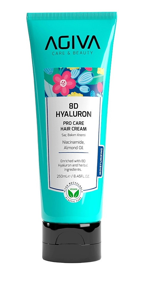 Крем кондиционер Аgİva для волос 8d Hyoluron Pro Care, 250мл