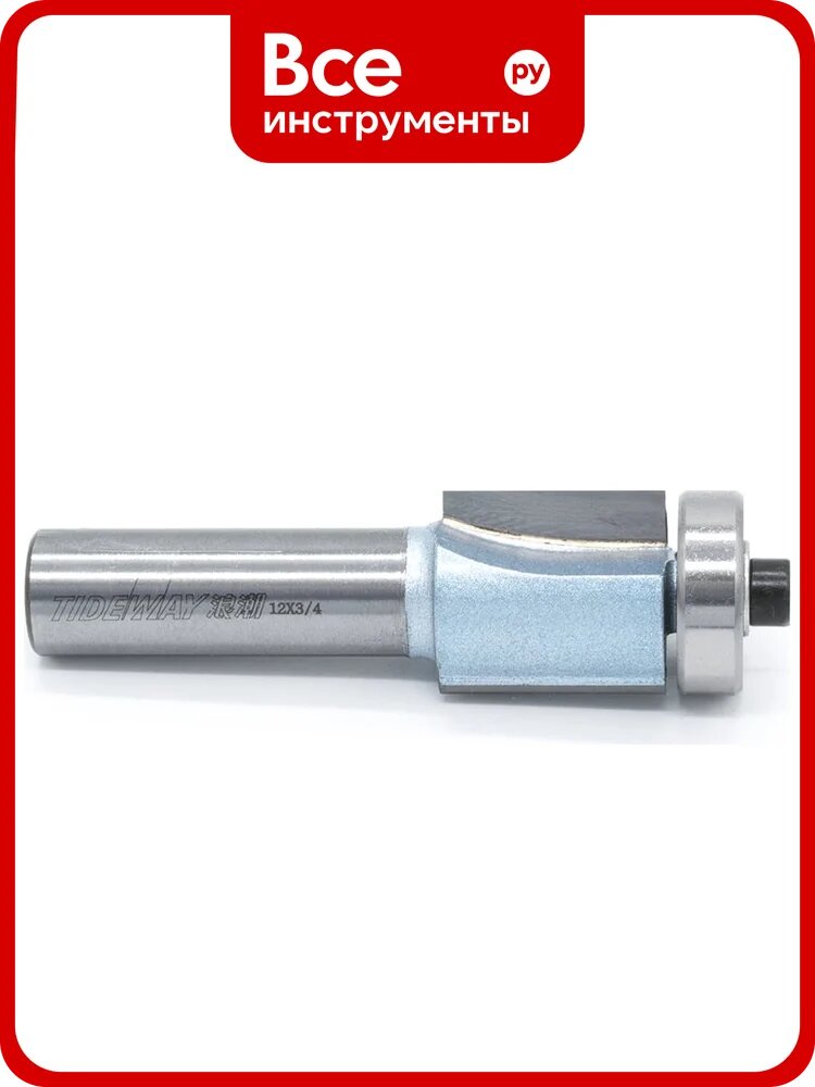 Фреза пазовая с нижним подшипником LC02011208B (19х12х21х70 мм) Tideway 11249