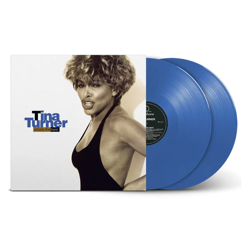 Tina Turner - Simply The Best - Blue 2LP - новая виниловая пластинка