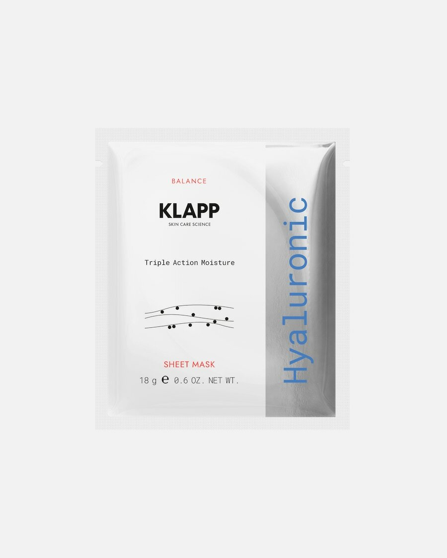 Klapp Тканевая маска Triple Action Moisture Sheet Mask
