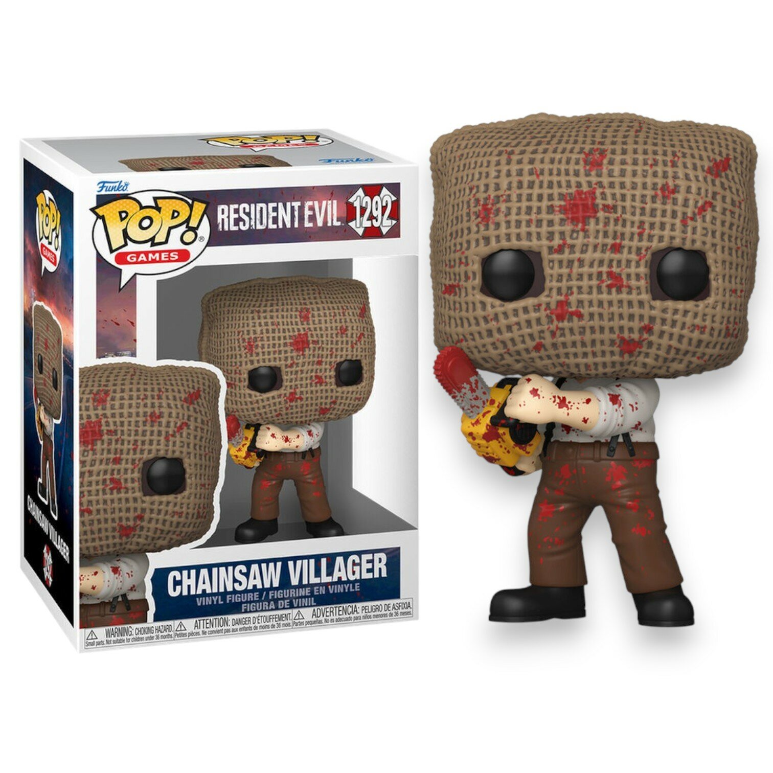 Фигурка "Resident Evil Chainsaw Villager" от Funko POP! 1292