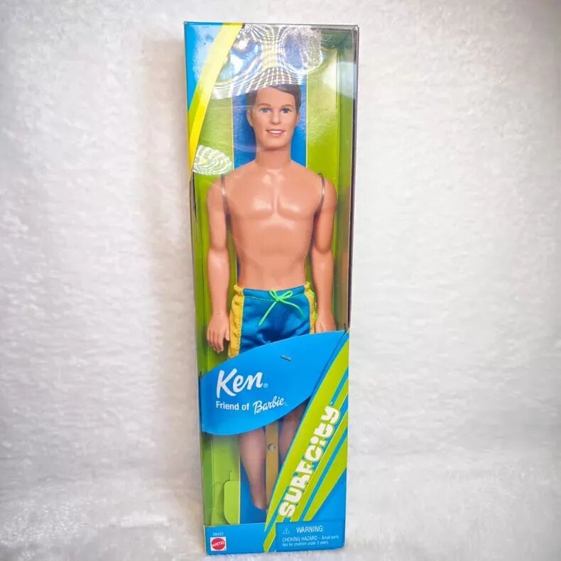 Кукла (Кен) для кукол Barbie, Mattel, мужская кукла в плавках, серфинг
