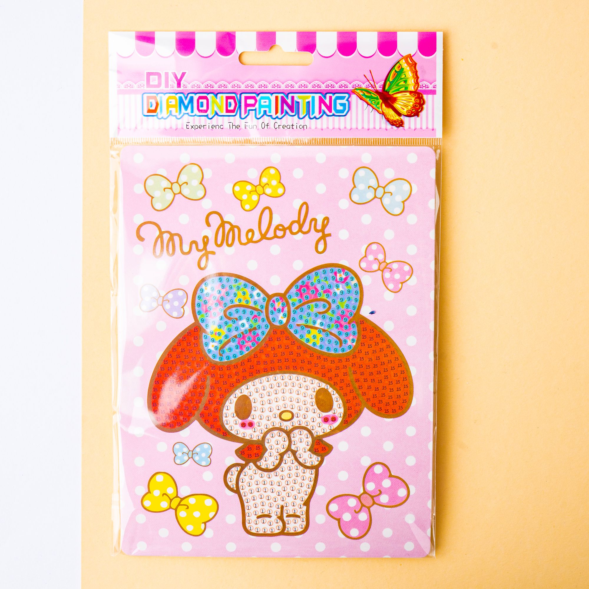 Алмазная мозаика My Melody для детей (18х13,5 см) бабочки XL-1003