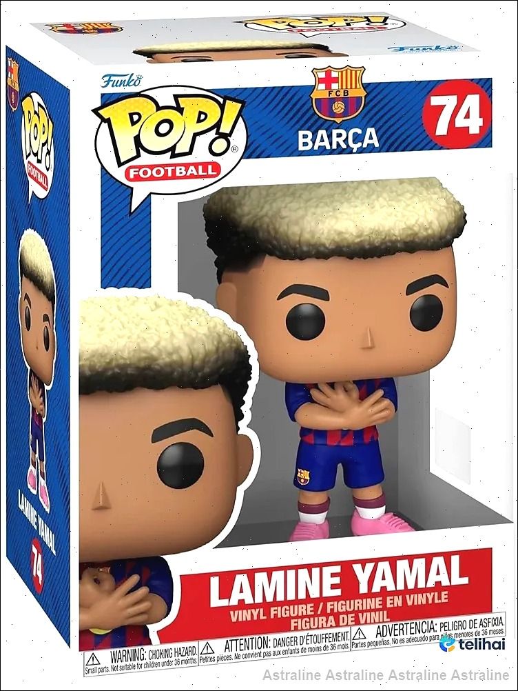 Коллекционная виниловая фигурка "Ламин Ямал" (Lamine Yamal) #74, 10.6 см