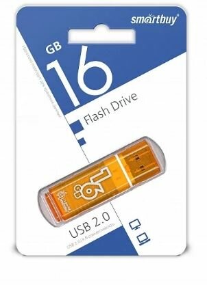 Smart Buy USB 16GB Glossy series Orange