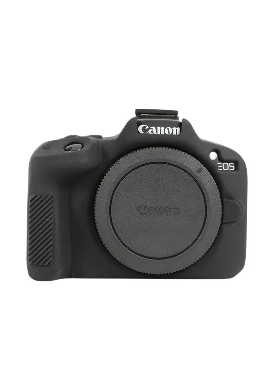Силиконовый чехол для Canon EOS R50, черный