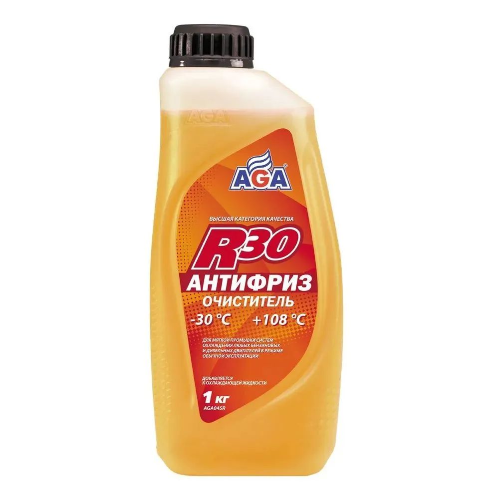 Антифриз AGA045R 1 кг. цвет нейтральный, -30С
