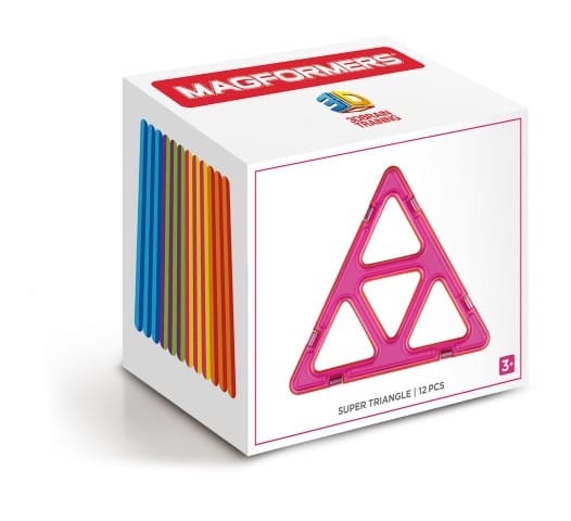 Конструктор Magformers Супер треугольники, 12 элементов