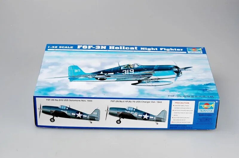 Trumpeter 1/32 02258 F6F-3N Сборная модель Самолет