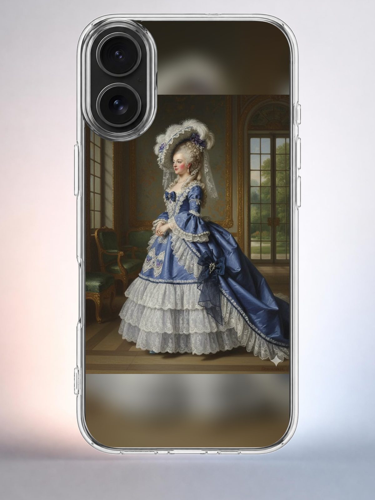 Чехол iPhone 16 Дама в Y2K Indie Sleaze