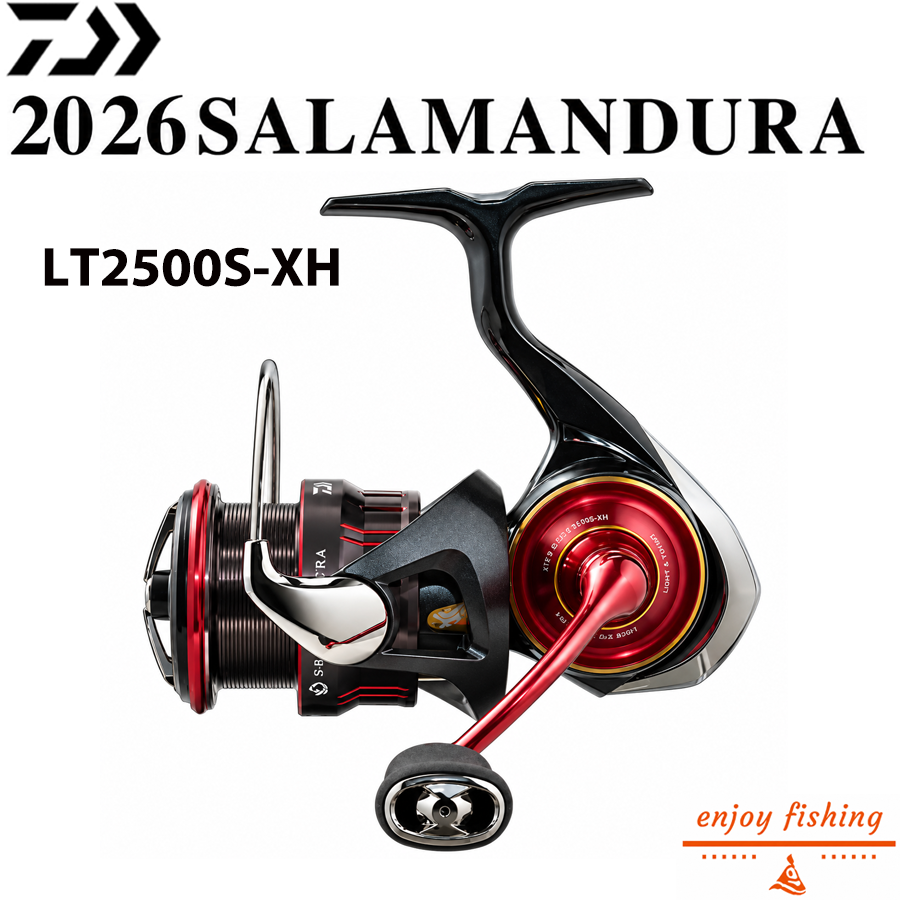 DAIWA 2026 SALAMANDURA LT 2500S-XH Спиннинговая катушка рыболовная безынерционная для спиннинга, Вьетнам