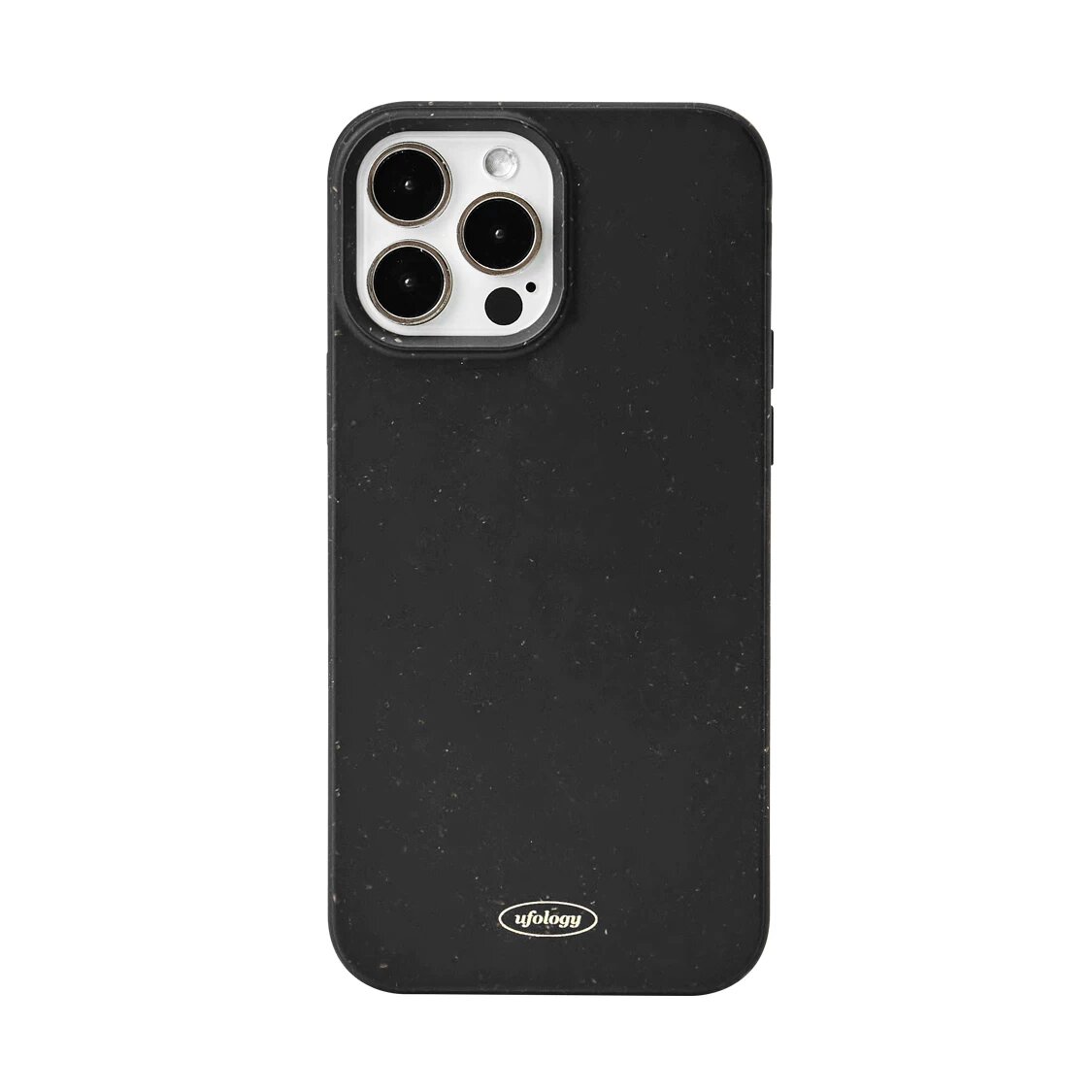 IPhone 15 Pro Max черный биоразлагаемый чехол, устойчивая защита смартфона с матовой текстурой