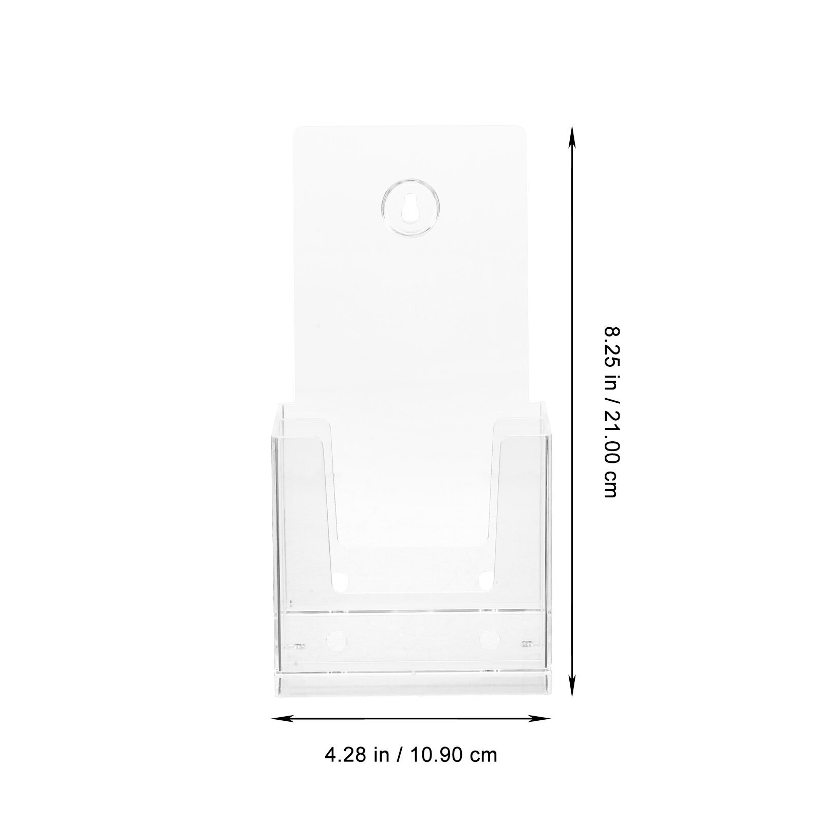 Прозрачный Держатель Для Документов С Двумя Ярусами 21X10.9X6.1Cm
