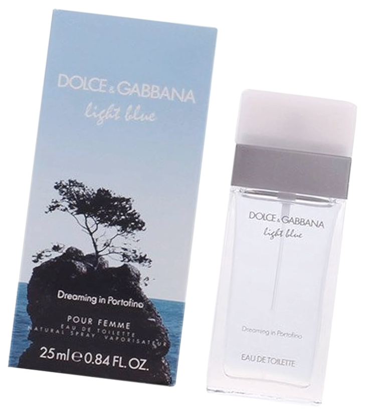 Женский парфюм Dolce & Gabbana Light Blue Dreaming In Portofino 25 мл - Дриминг Ин Блю Портофино