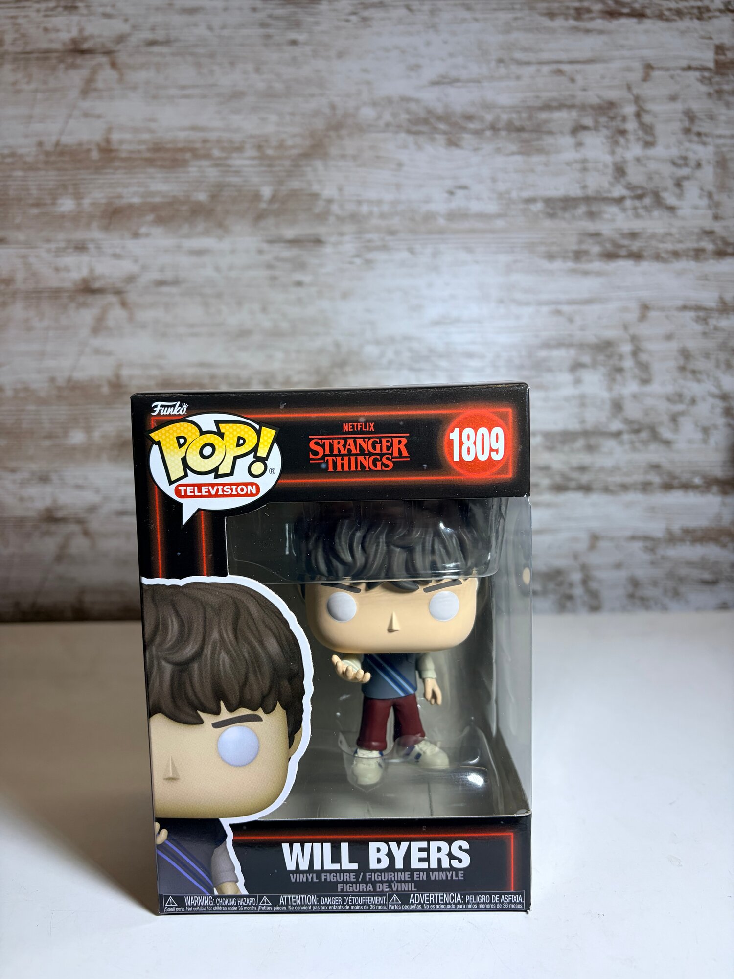 Funko pop Will Byers, The Stranger Things, Уилл Байерс, Очень Странные Дела, #1809, 10 см от Funko
