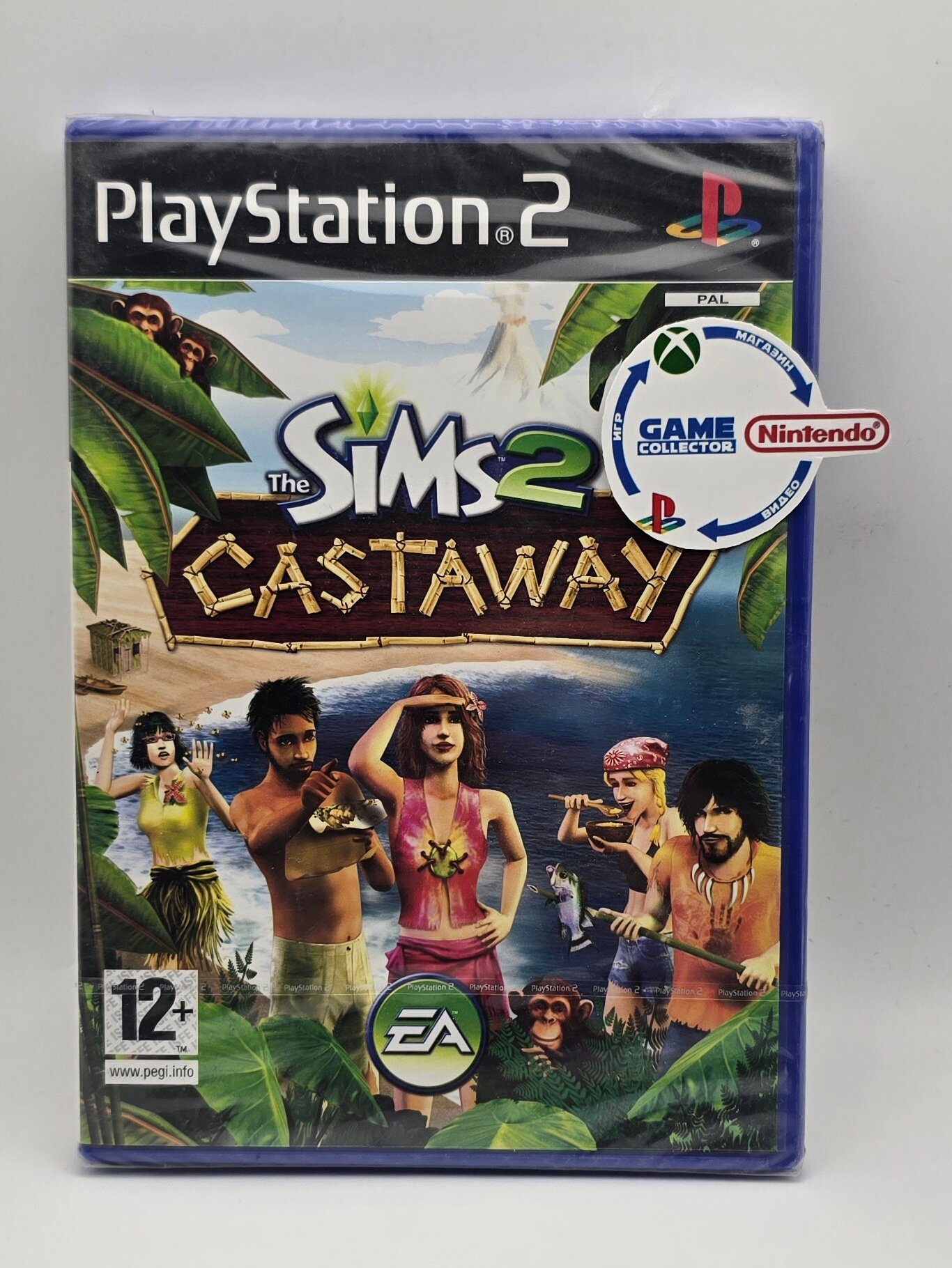Игра The Sims 2 Gastaway для Sony PlayStation 2 на диске (Новая)