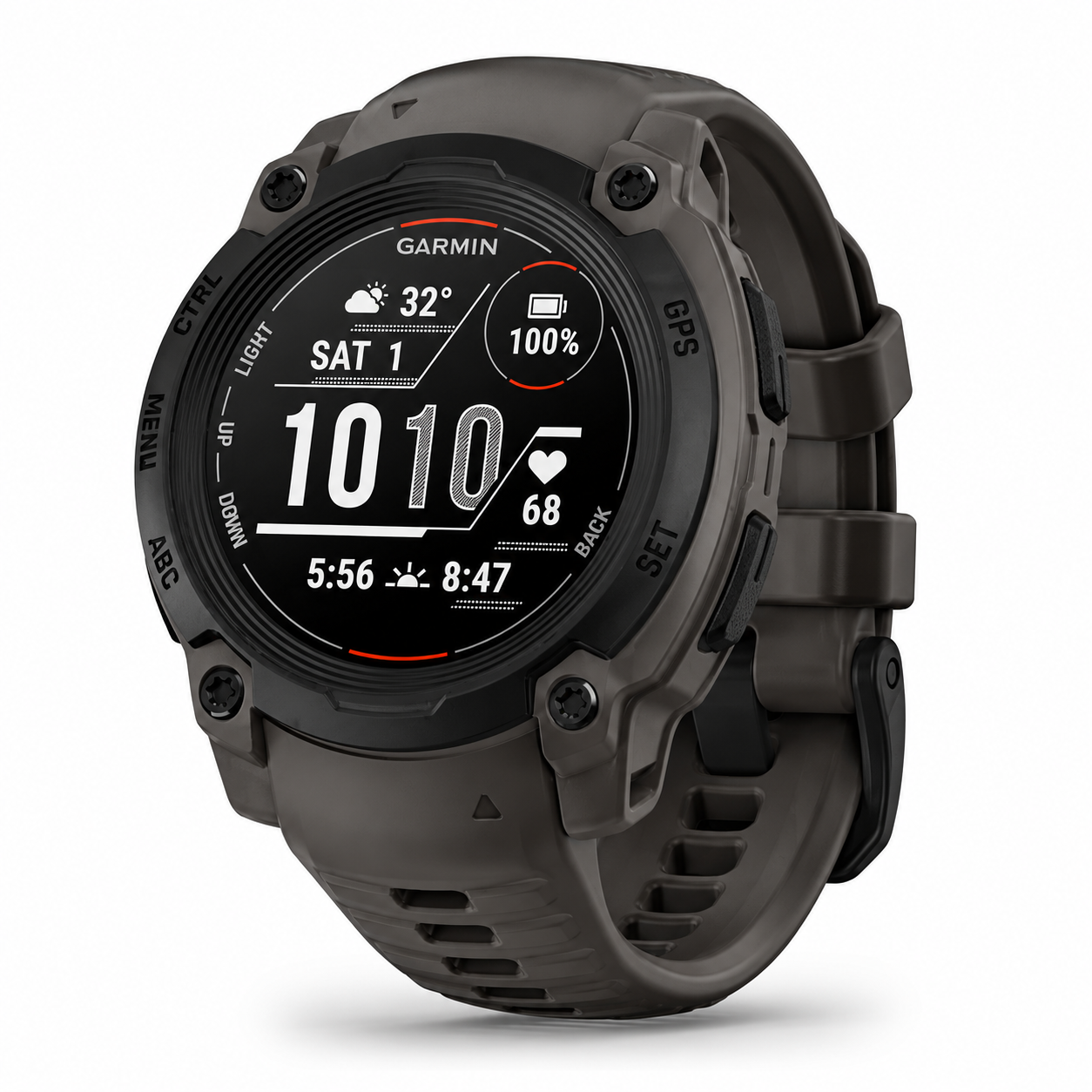 Умные часы Garmin Instinct E, 40 мм, защищенные, GPS, 10 ATM, до 14 дней работы, черный