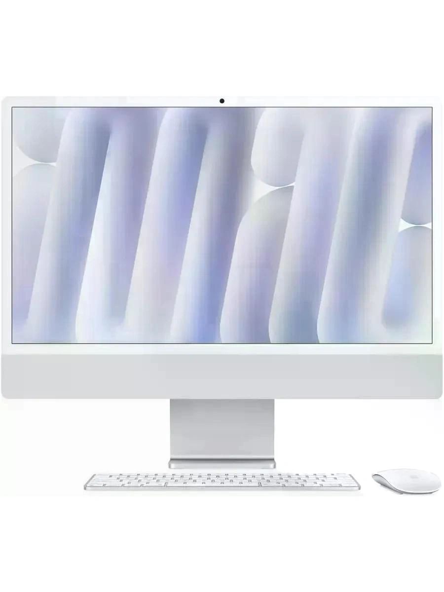 Компьютер-моноблок Apple iMac 24" M4 10 CPU 10 GPU Retina 4,5K 16/512 Silver