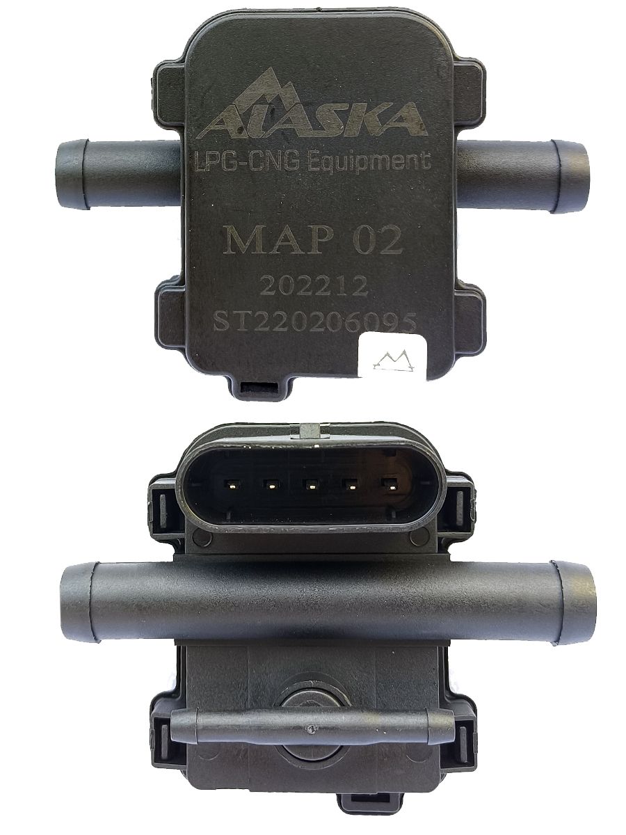 Датчик ГБО Alaska MAP02 (PS-02 Plus - Stag, Poletron, Digitronic, Alaska Fox, Alpha D, Lpg Tech, Yota) /BC02/