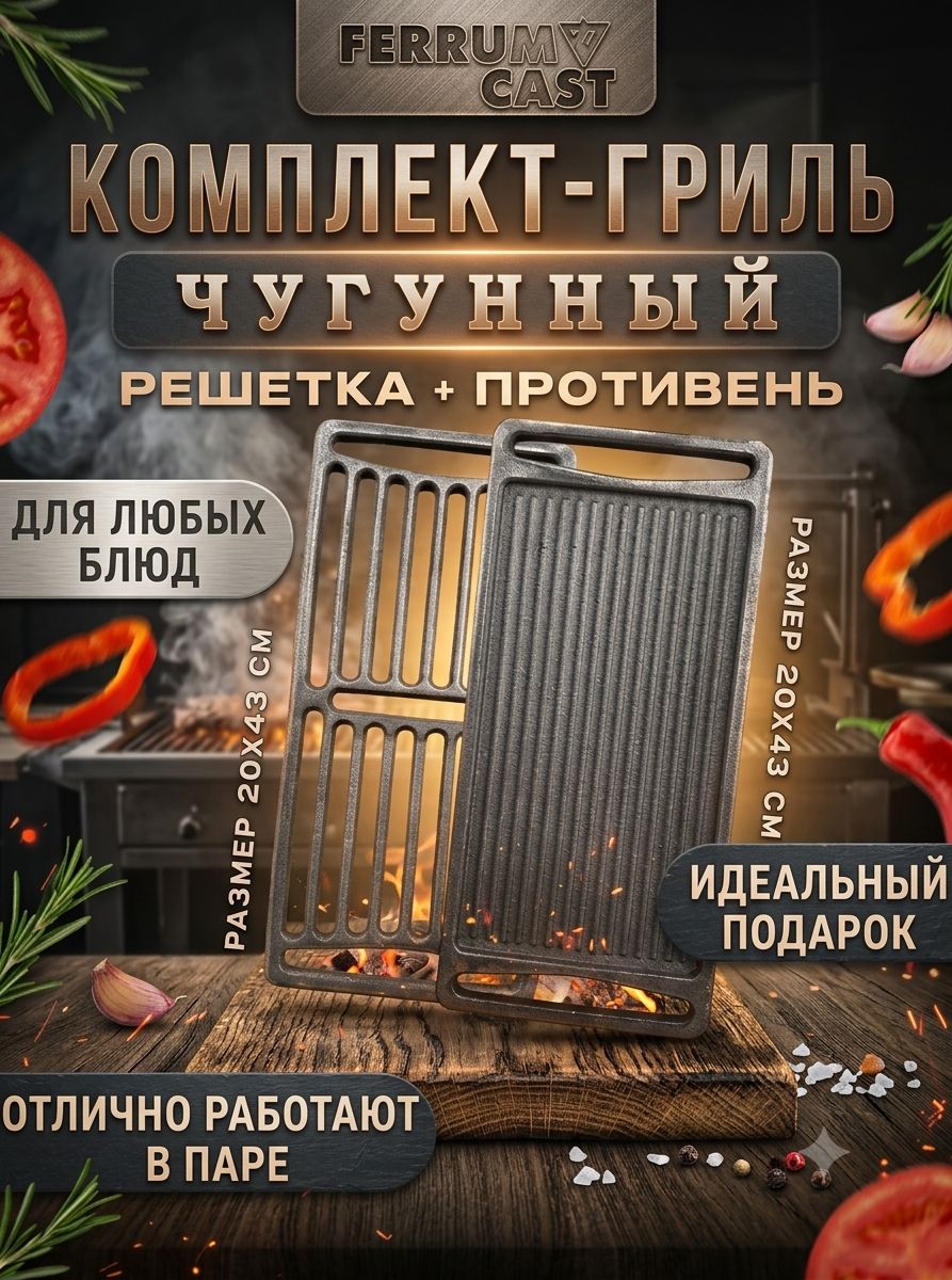 Набор для барбекю 2 в 1