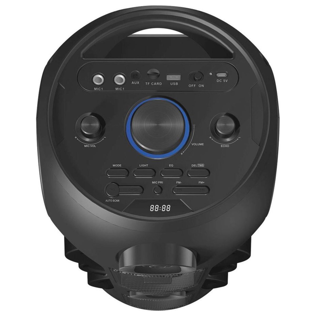 Колонка портативная Defender G78, 2.0, 70 Вт, Bluetooth, FM-тюнер, microSD, черная (65178)