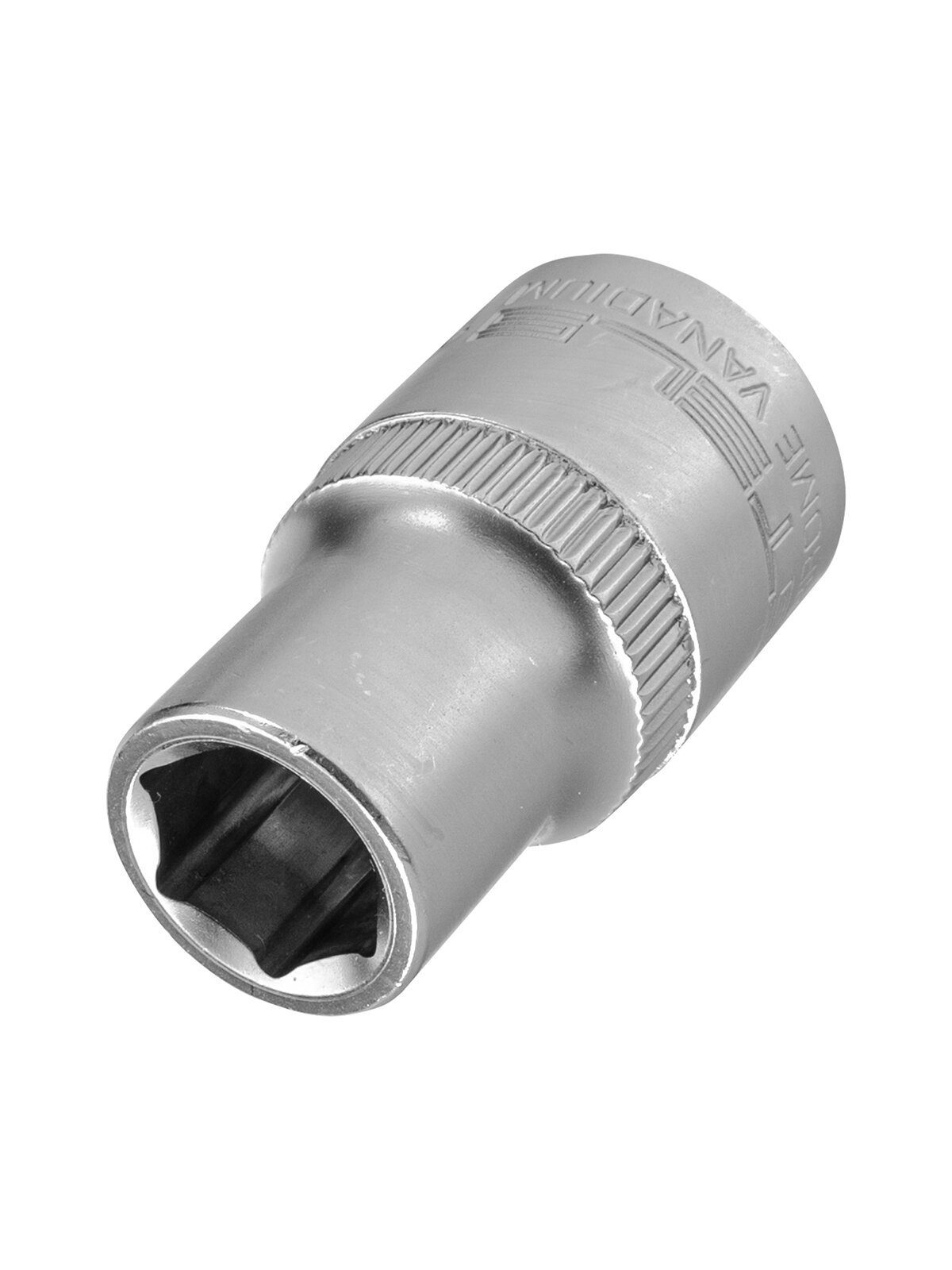 Головка торцевая Stels 11 мм, 6-гранная, CrV, под квадрат 1/2" 13822