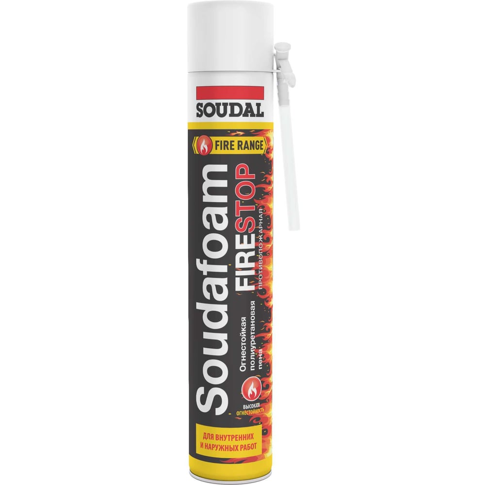 Огнестойкая ручная пена SOUDAL Соудафоам ФР 199061