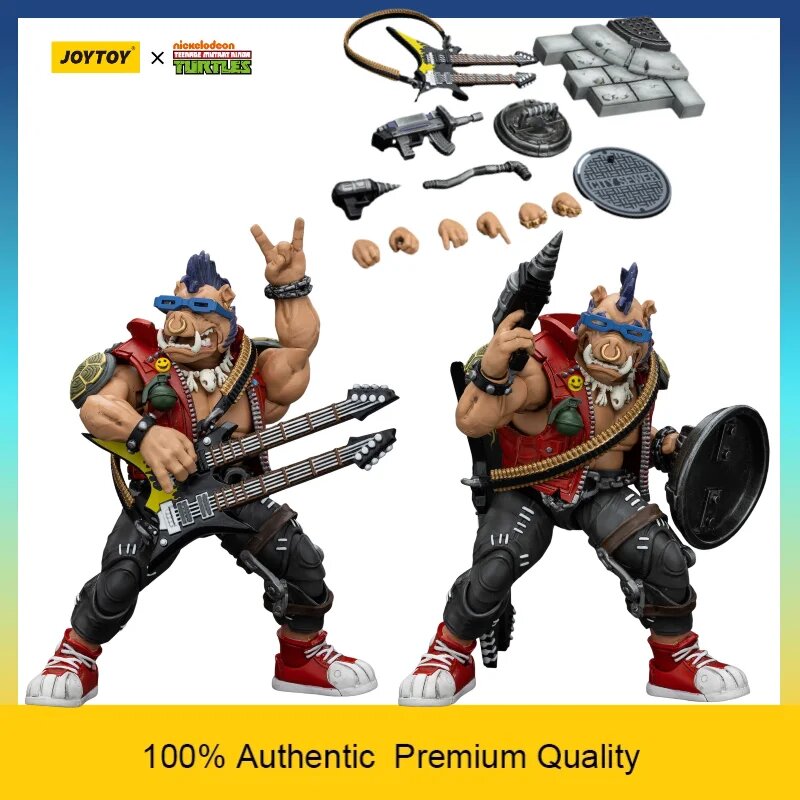 JOYTOY TMNT Бибоп, фигурки мутантов 1/18