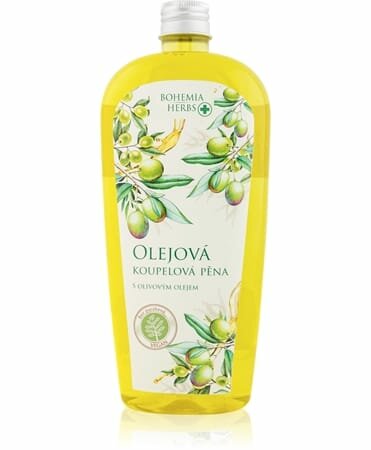 Пена для ванны Bohemia Gifts & Cosmetics Bohemia Herbs Olive Oil, оливковый, 500 мл