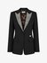 Пиджак PHILIPP PLEIN Single breasted fit blazer crystal strass, размер 40, black