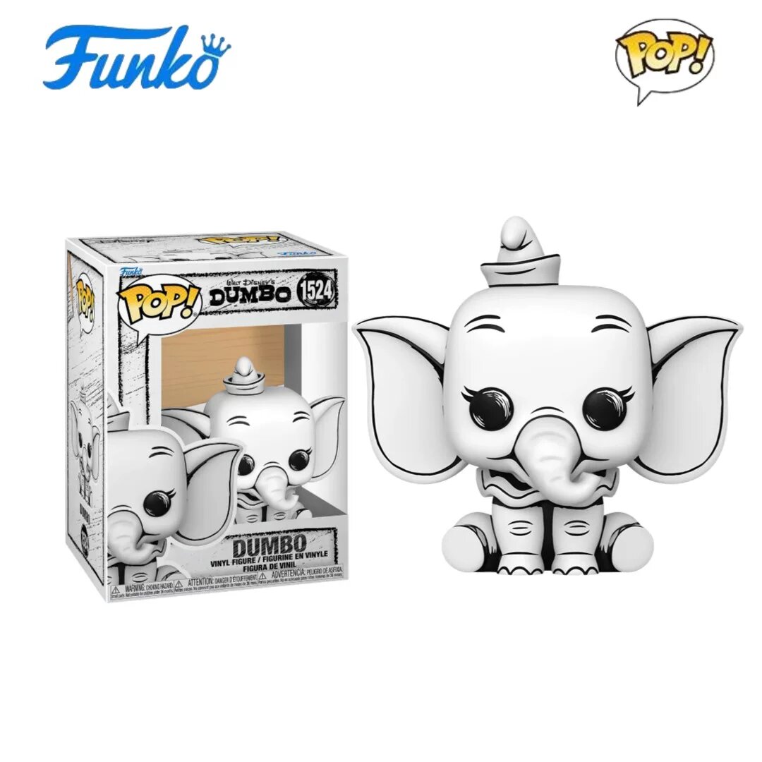 Funko POP Disney Sketch Version Думбо Фигурка Коллекционная Игрушка, 1524