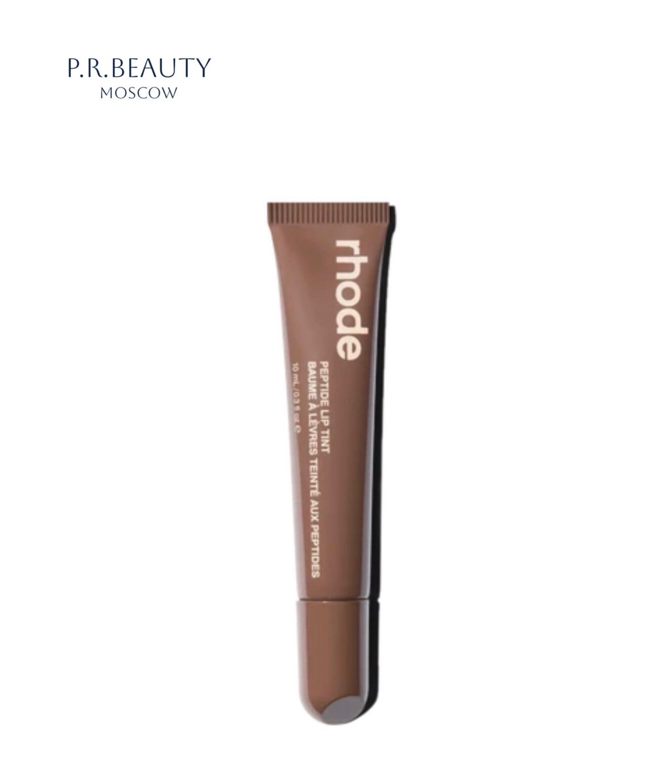 Rhode Limited peptide lip tint Блеск для губ в оттенке Macadamia Butter