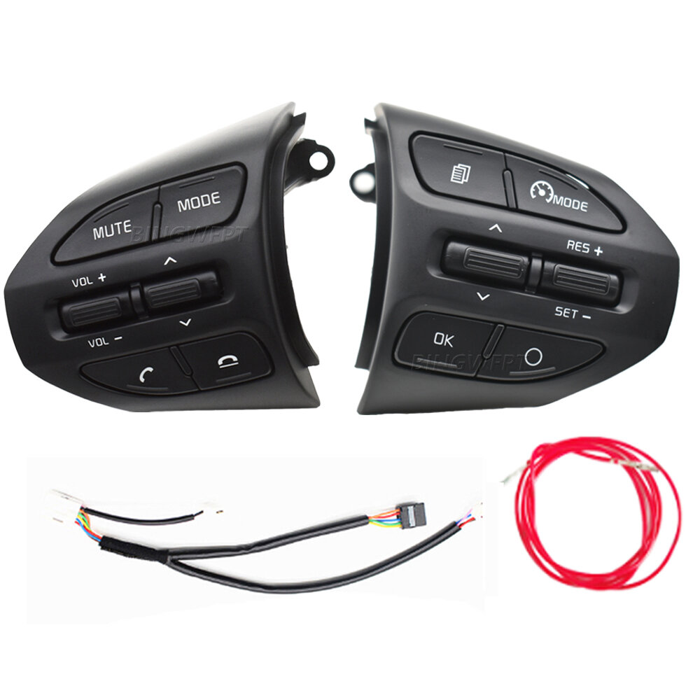 Кнопка рулевого колеса Bluetooth Cruise Control переключатель громкости для Киа Рио Kia Rio 4 / X-Line / Picanto