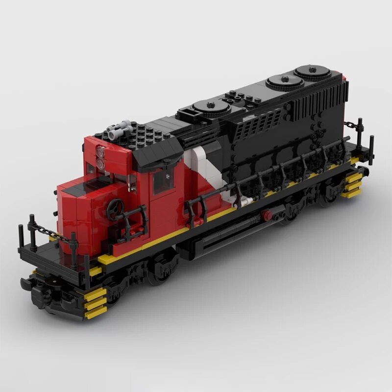 Конструктор модель поезда GP38-2 (742 деталей) MOC City Technic
