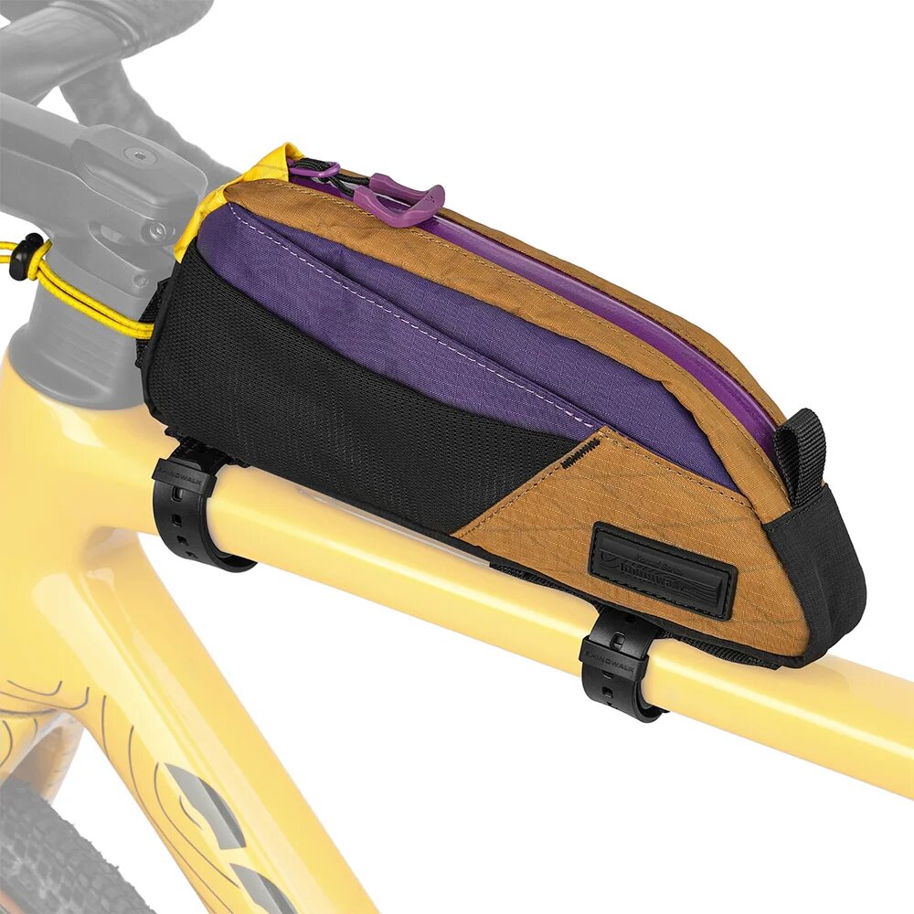 Rhinowalk Велосумка для верхней трубы 0.9 л Фиолетовый, Purple