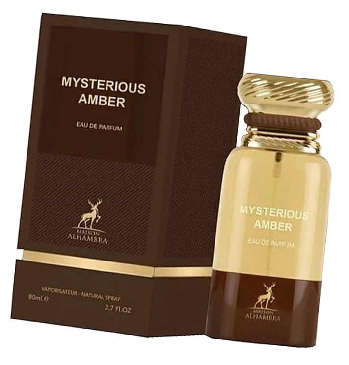Парфюмерная вода унисекс Alhambra Mysterious Amber 80 мл - Мистериос Эмбер Альхамбра