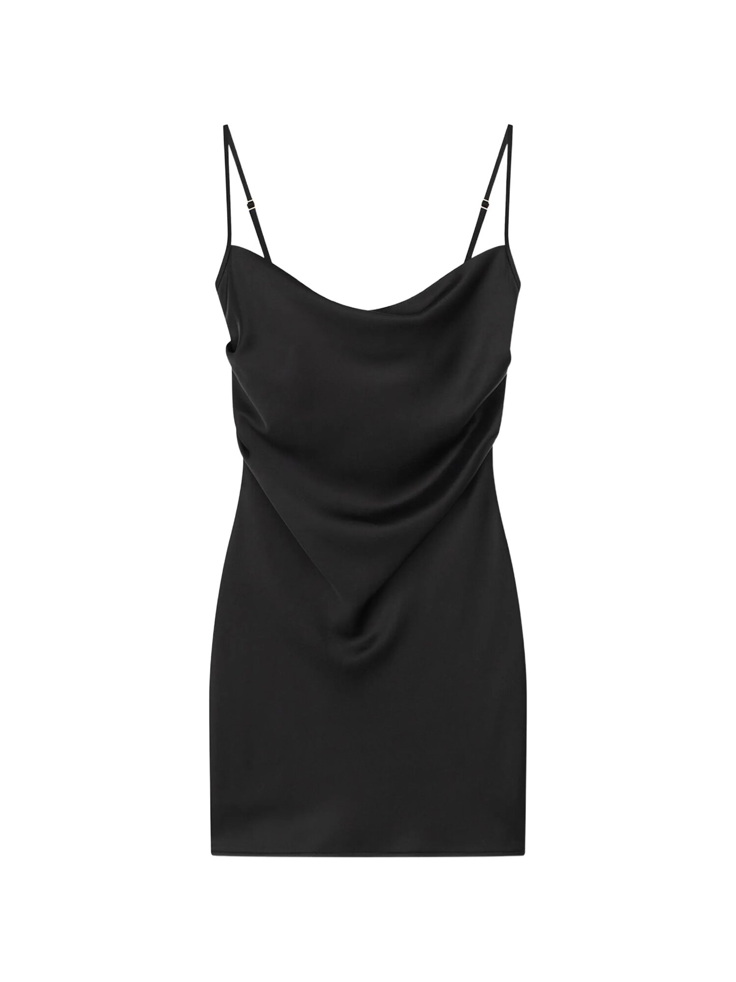 Платье NANUSHKA Seren cowl-neck fitted mini dress