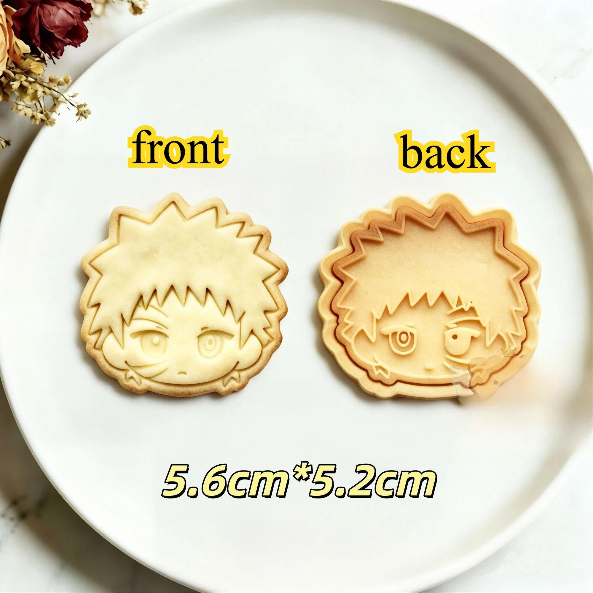 Формочка для печенья Naruto, 5.6x5.2 см, cookie cutter-08