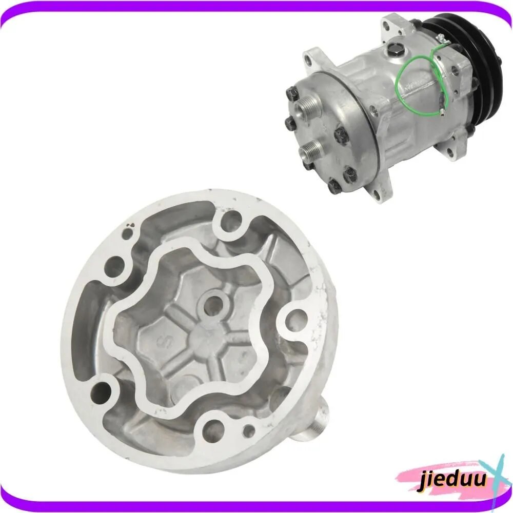Крышка компрессора кондиционера, алюминиевая, замена для SANDEN SD508 ORING HRZ 8X10, для автомобилей