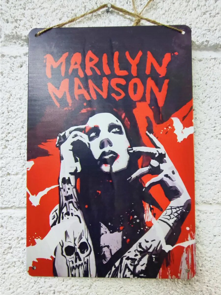 Marilyn Manson постер — фото 1