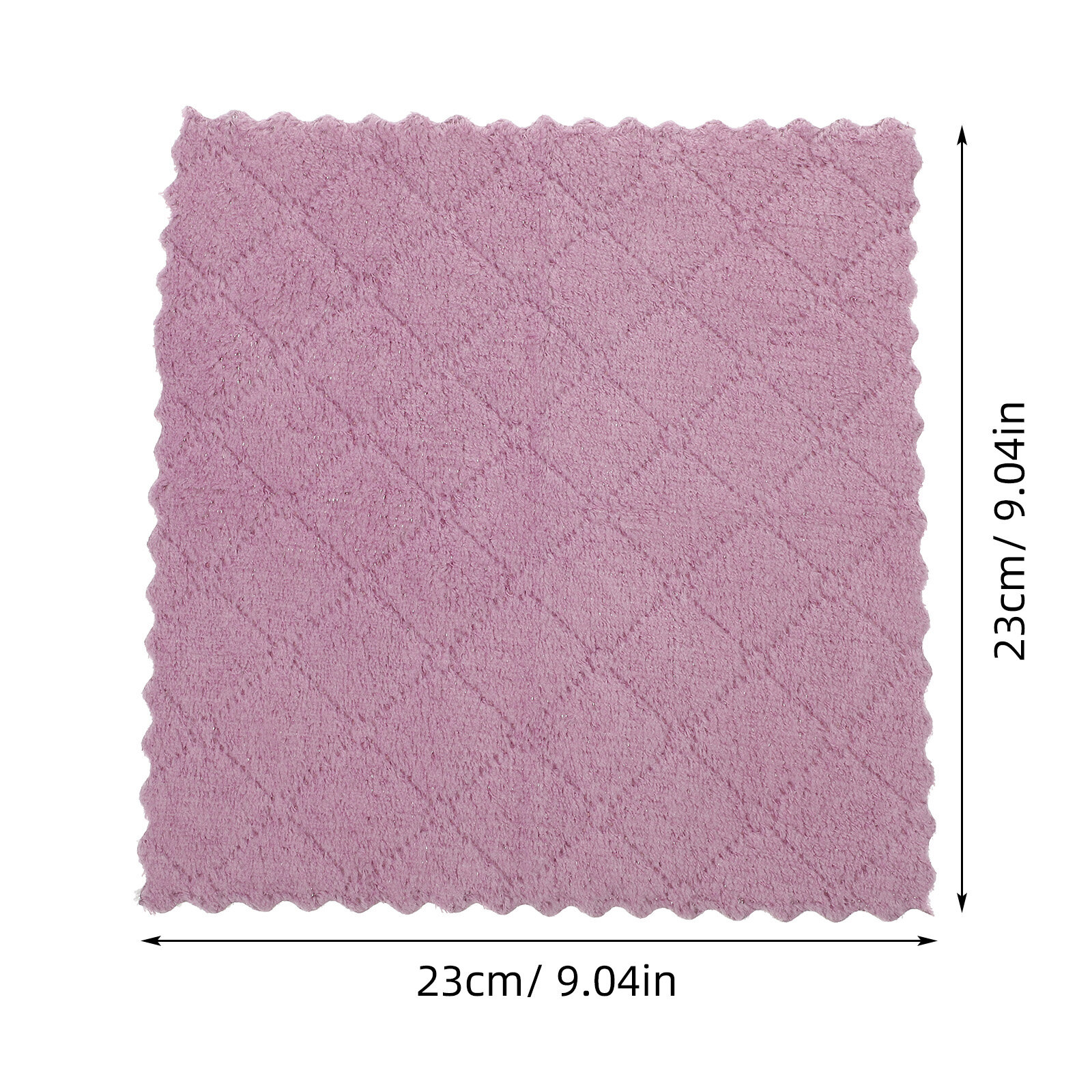 10 Штук Утолщенные Тряпки Для Кухни С Впитываемостью 25X25cm